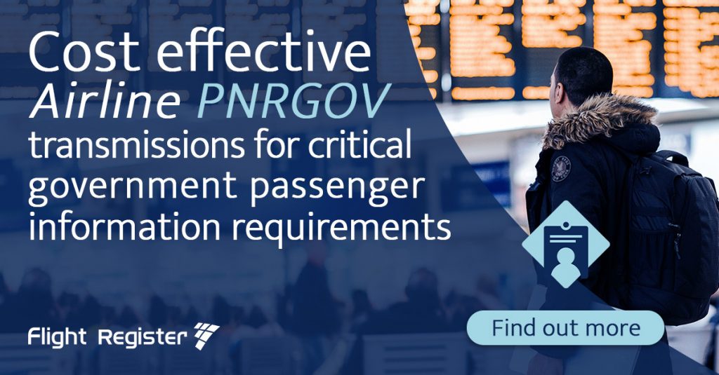 PNRGOV for Charter Airlines - Flight Register