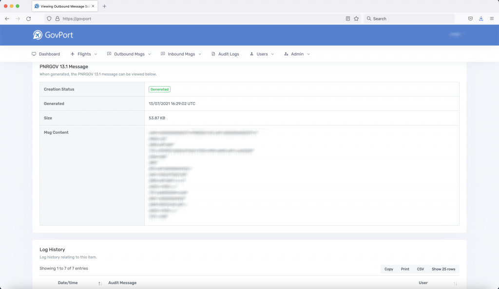 PNRGOV for Charter Airlines